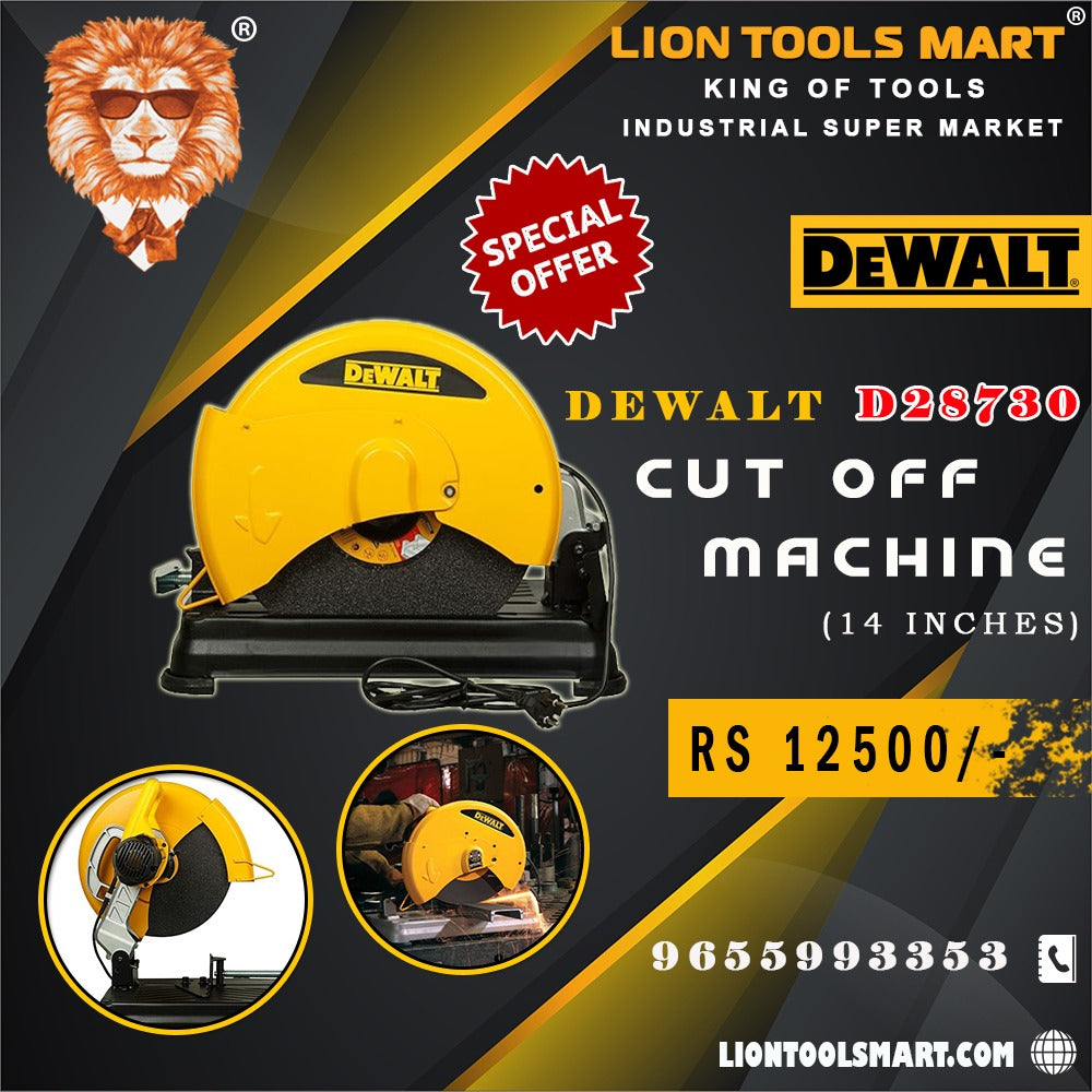 Buy Dewalt D28730 Cutoff Machine 14 inches in best price | Lion Tools Mart