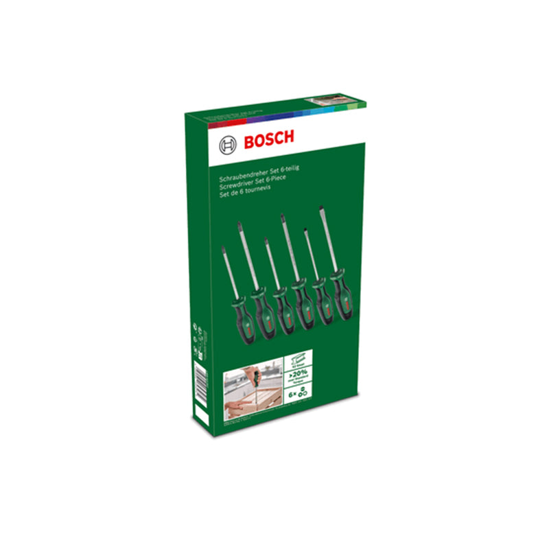 Buy Bosch Screwdriver Set 6 Pcs 1600A02BX7 | Available In Lion Tools Mart | Lion Tools Mart
