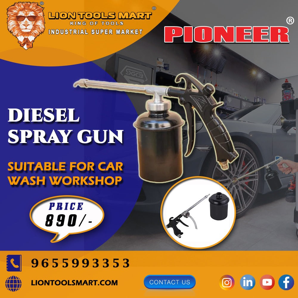 Buy Diesel Spray Gun available at lion tools mart in best price | Lion ...