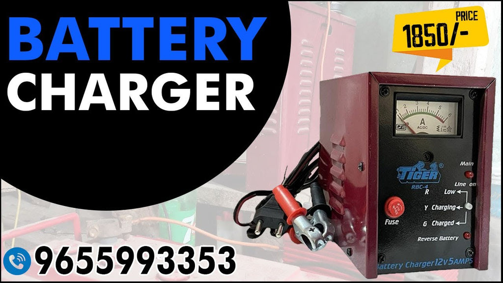 Tiger 12volt 5amps Battery Charger | Lion Tools Mart
