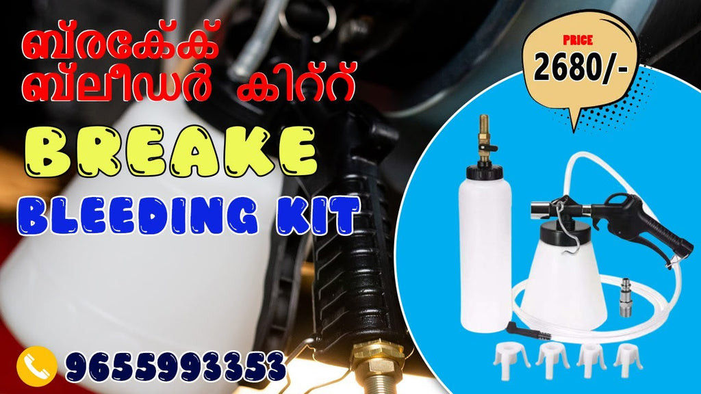 Complete Brake Bleeder Kit | Lion Tools Mart