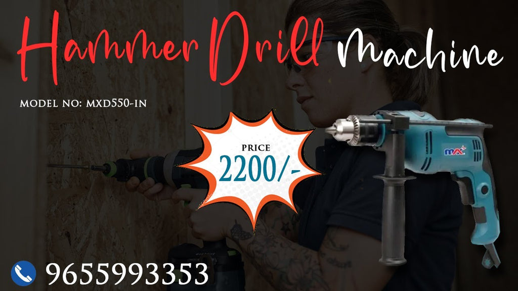 Max Hammer Drill MXD500 | Lion Tools Mart
