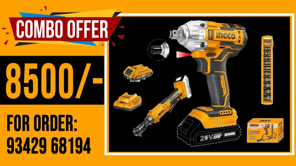 Buy Ingco Cordless Impact Wrench | Lion Tools Mart