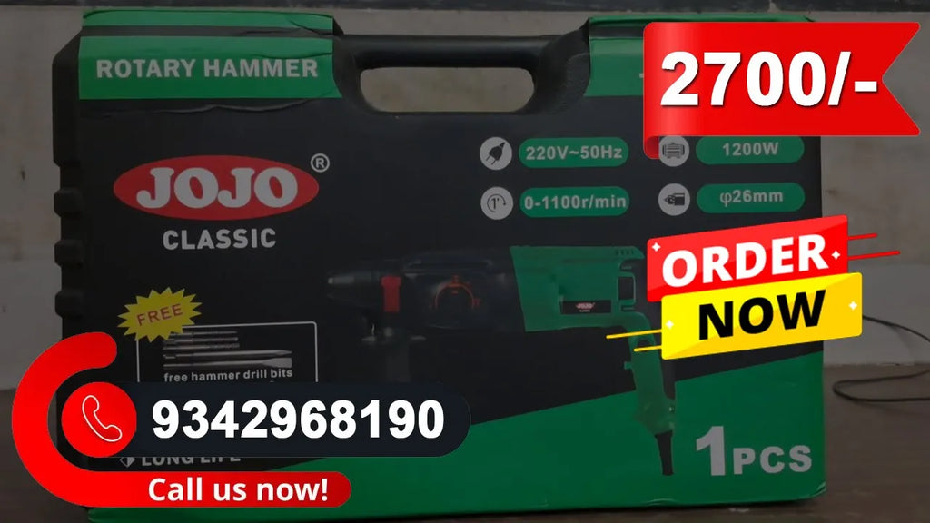 Buy JOJO 26MM Rotary Hammer at lion tools mart | Lion Tools Mart