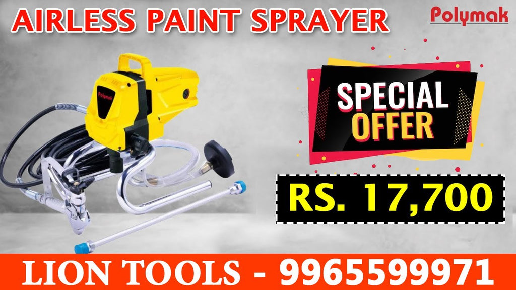 Polymak Airless Paint Sprayer | Lion Tools Mart