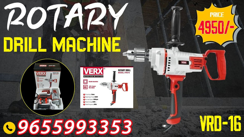 Verx Rotary Drill Machine VRD-16 | Lion Tools Mart
