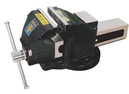 Aries 501 Bench Vice Double Rib Fixed Base 4 1/2Inch | Lion Tools Mart