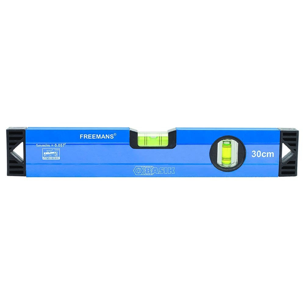 Freemans Spirit Level Blue 1Ft-Z 300mm/30cm without Magnetic Base ...