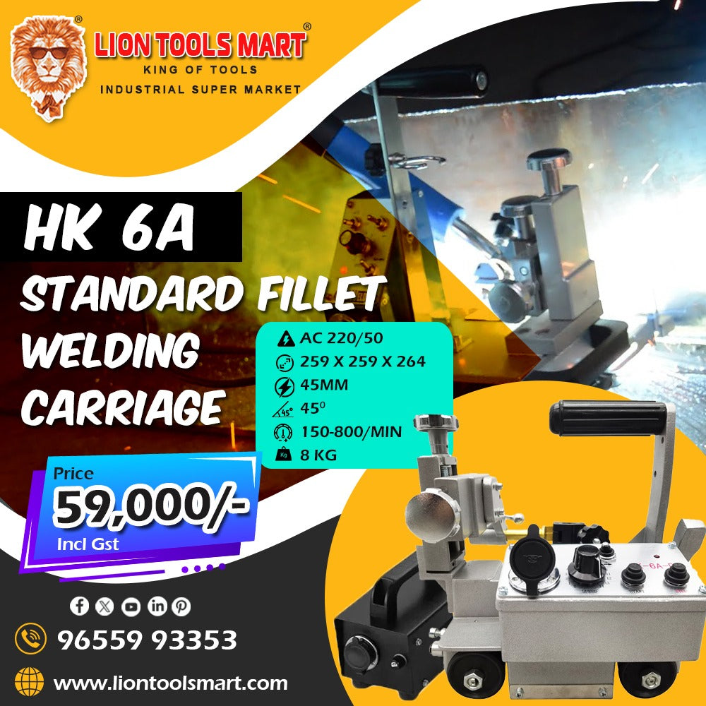 HK 6A Fillet Welding Carriage | Automatic Welding Tractor - Buy Online ...
