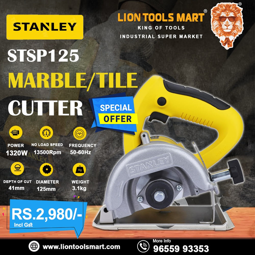 Buy Stanley STSP125 Marble/Tile Cutter | 1320W | Best Price at India ...