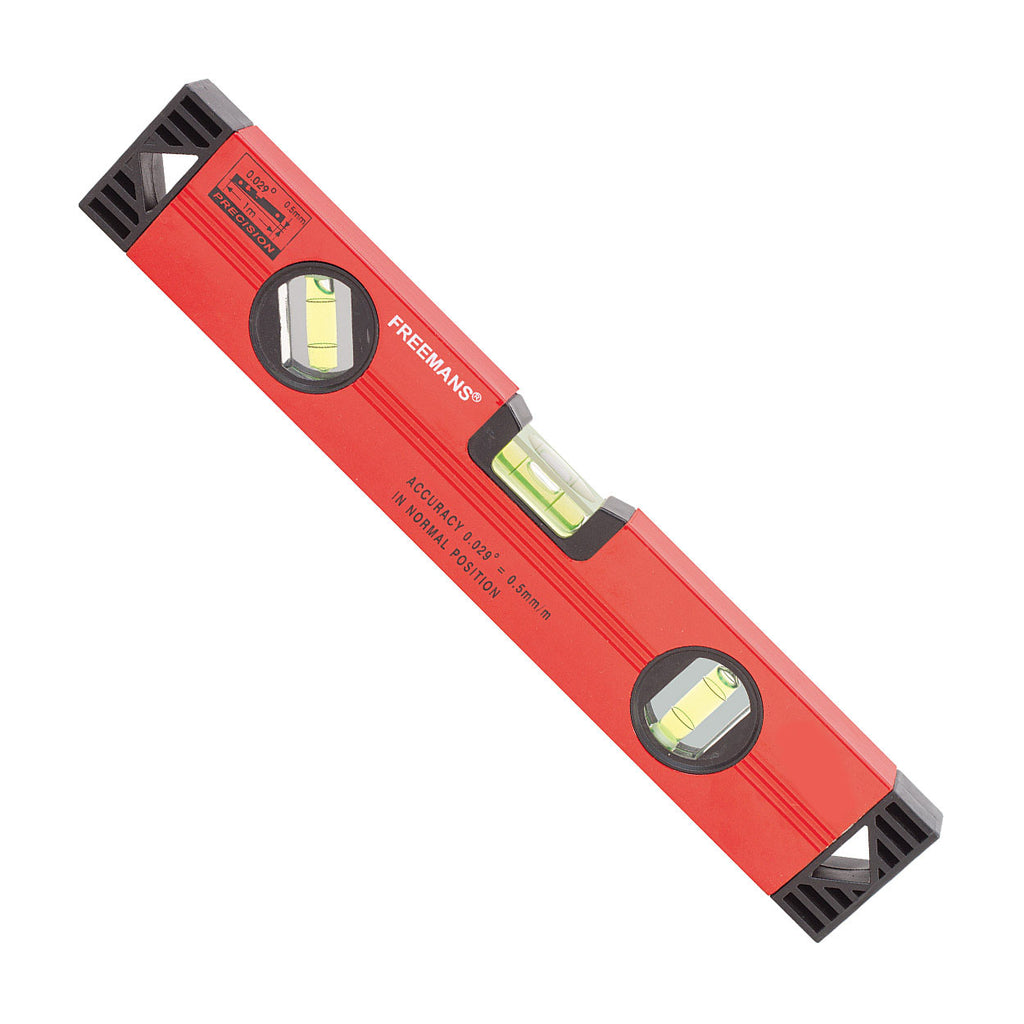 Freemans BS360 Spirit Level Red 2Ft-Z 60cm/24Inch without Magnetic Bas ...