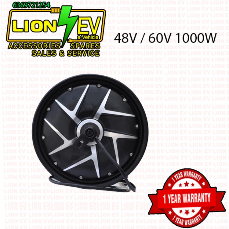 BUY LION EV 48V/60V 1000W 10 INCH HUB MOTOR ONLY | BEST PRICE | Lion ...