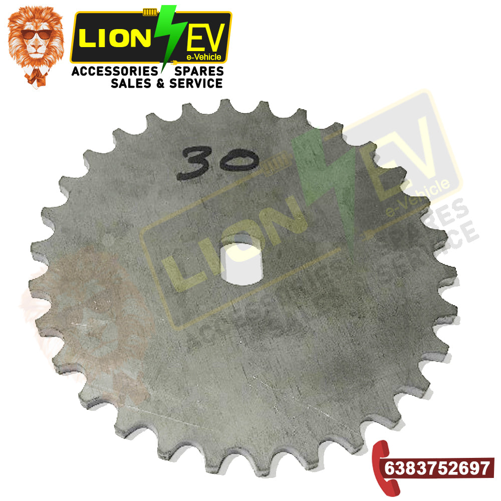 BUY LION EV 30 TEETH MOTORS CHAIN SPROCKET WHEEL | BEST PRICE | Lion ...