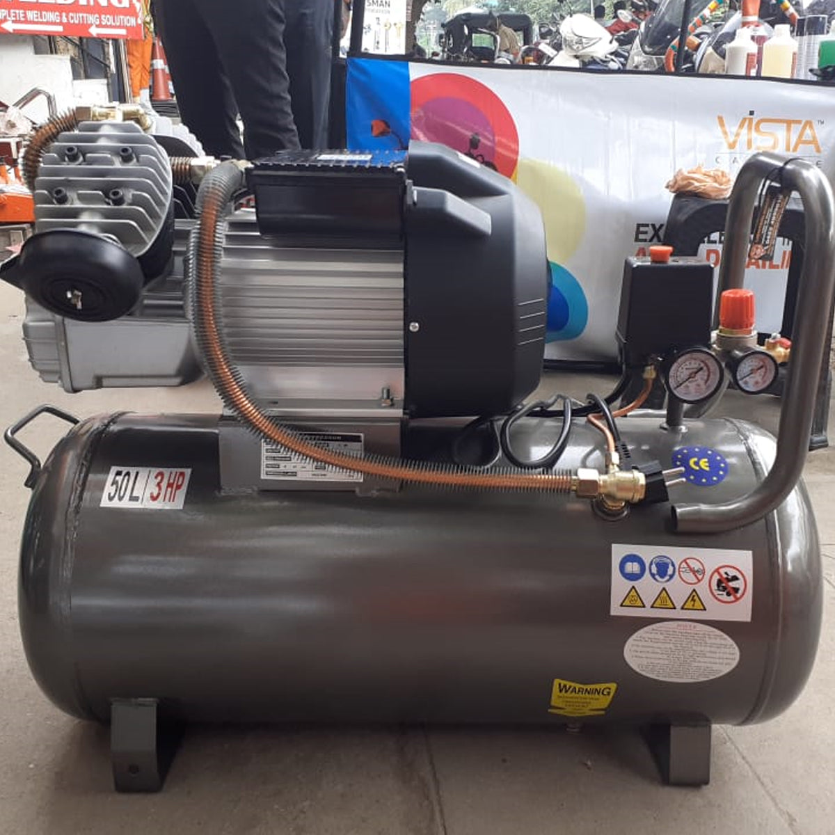 NIKO KOCH+ 50 LTR OIL AIR COMPRESSOR WITH 3HP MOTOR | Lion Tools Mart