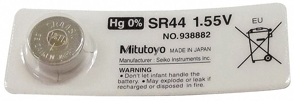 Buy MITUTOYO SR44 Battery 1.5V | Silver Oxide Button Cell for Digital ...