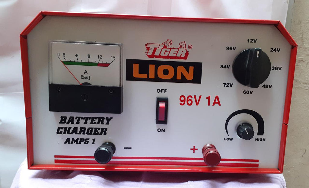 Tiger Battery Charger 96v-1a | Buy Online Best Price in india At | Lion ...