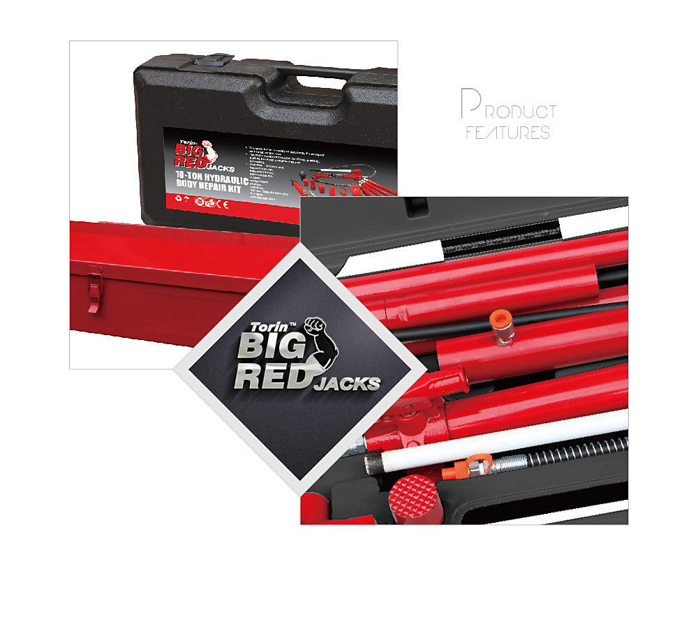 Buy Big Red 10 Ton Body Repair Kit | Best Price In India | Lion Tools Mart