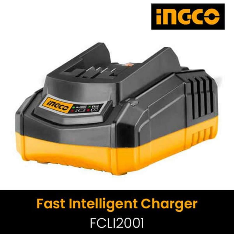INGCO LITHIUM -FAST INTELLIGENT CHARGER | Lion Tools Mart