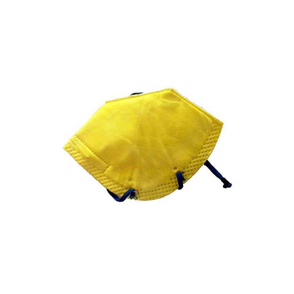 Yellow Protective Face Mask | Breathable & Comfortable Safety Mask ...
