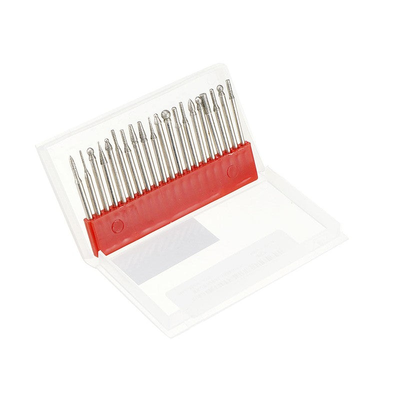 PROCUT DIAMOND BUR SET 20PCS 3MM GRINDING METRO | Buy Online | Lion ...